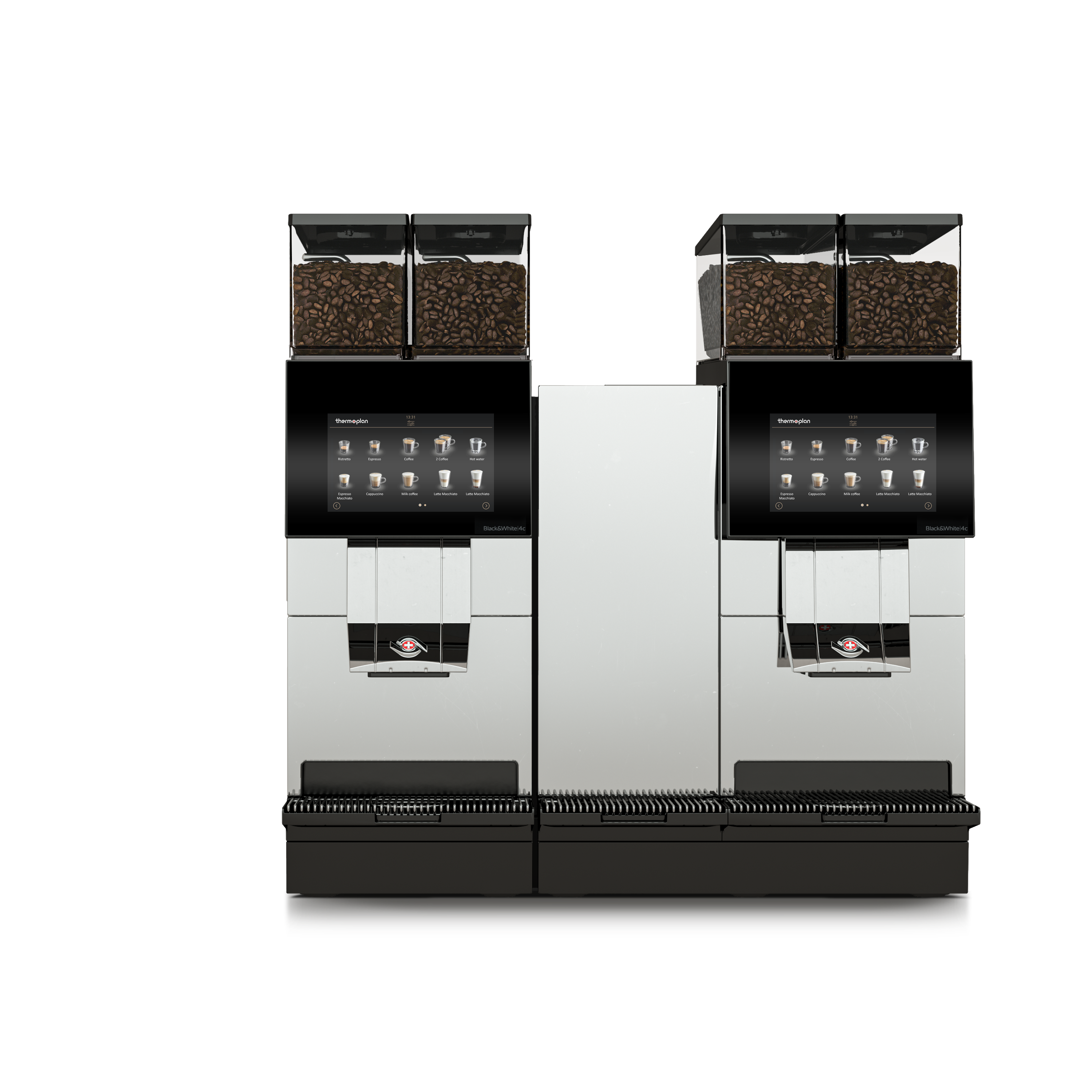 Thermoplan Black&White4 Compact CTM & CTM RS Twin Tower