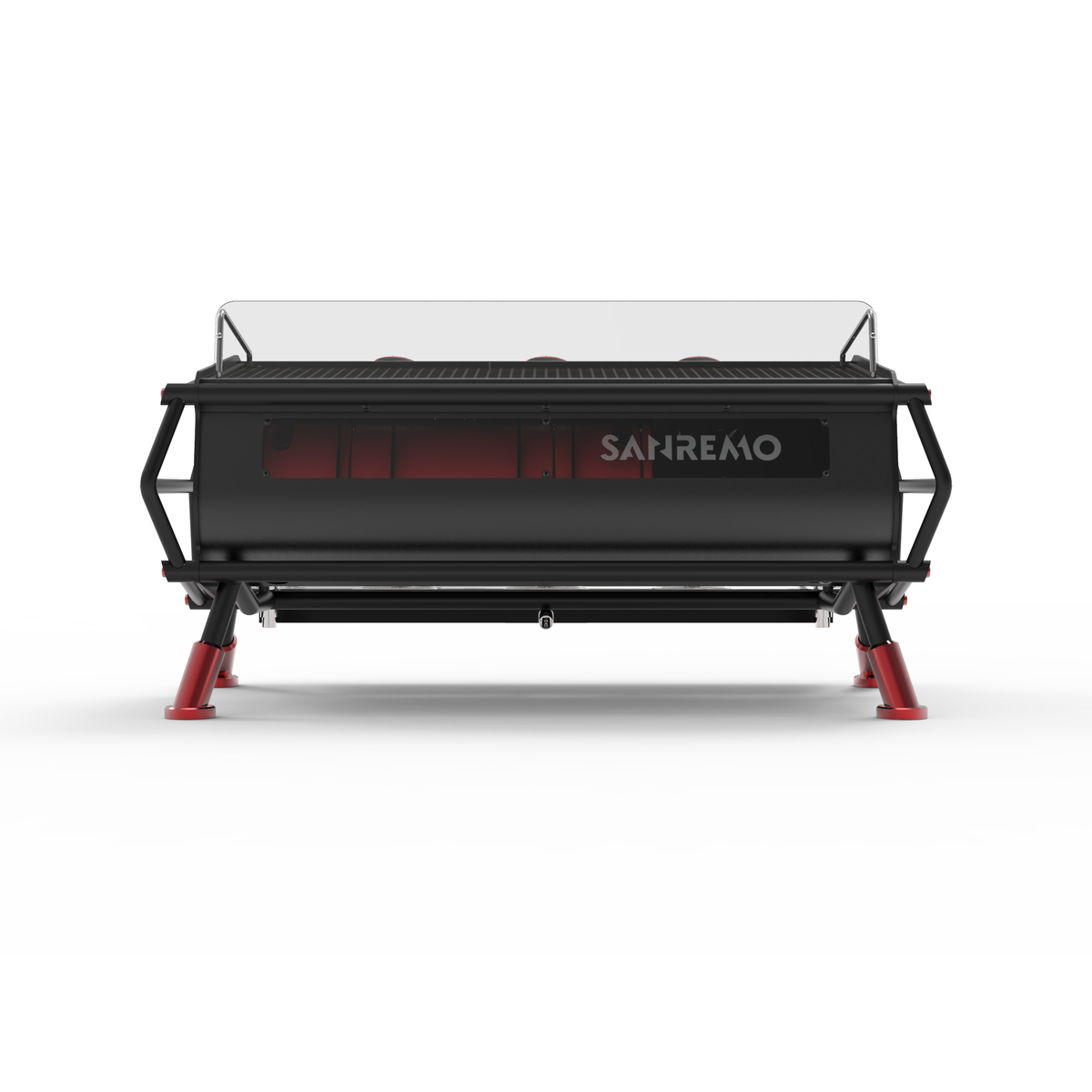 Sanremo Café Racer – Naked Red – 3 Group – All Espresso Service