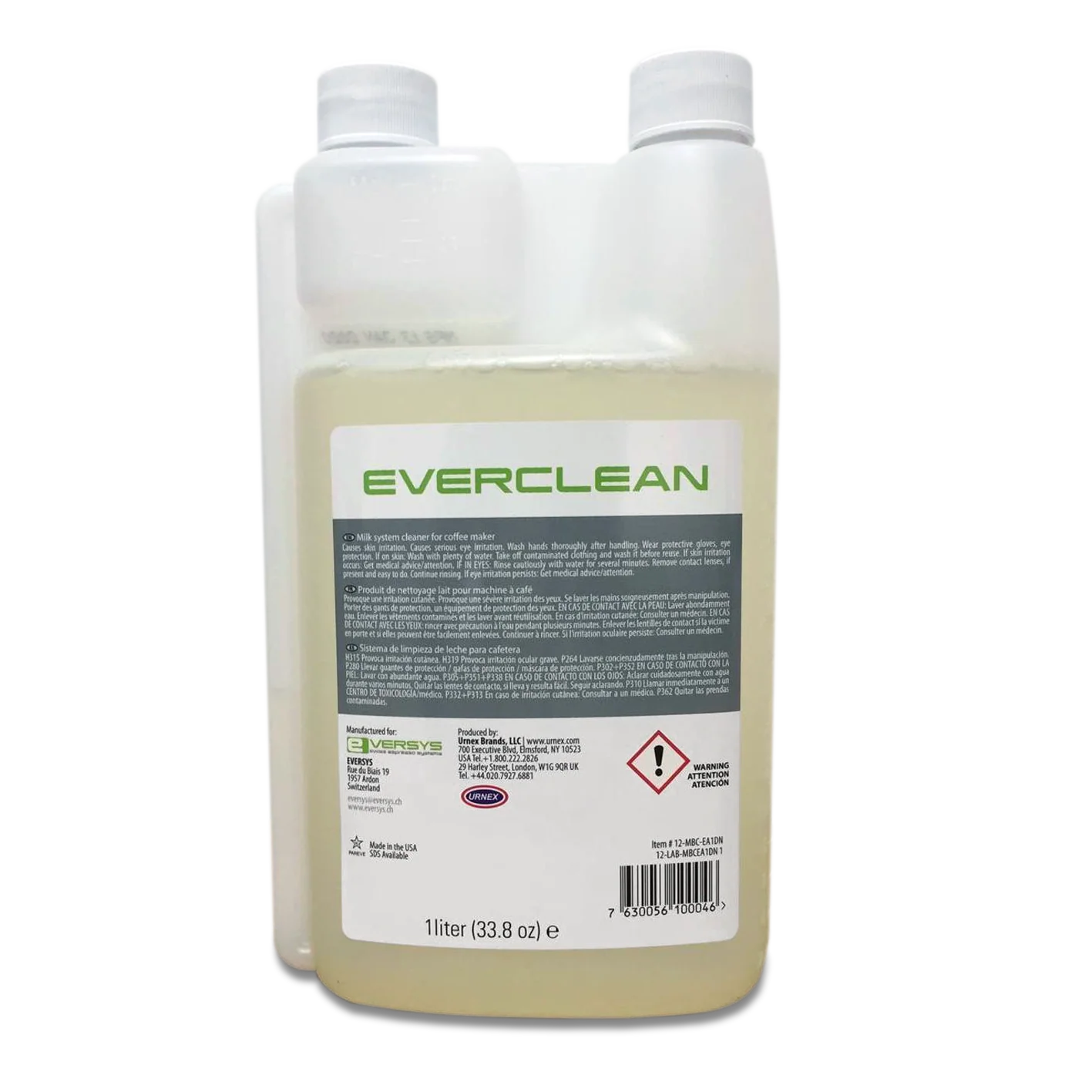 Eversys Milk Line Cleaning Liquid — All Espresso Service