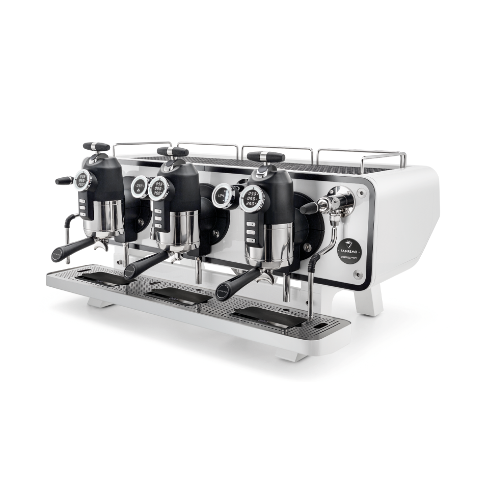 Sanremo Opera 2.0 White – 3 Group – All Espresso Service
